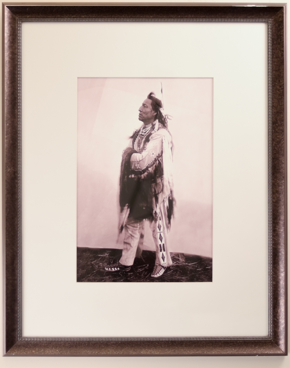 Portrait of Chief Two Guns White Calf | Kansas City Public Library